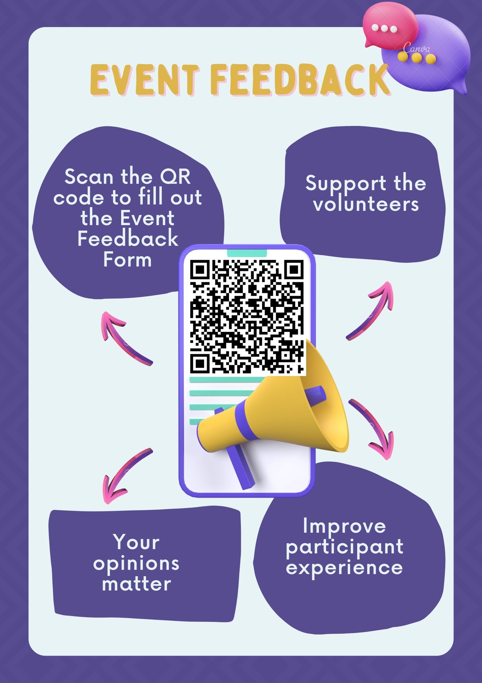 📣Event Feedback – Have your say📣