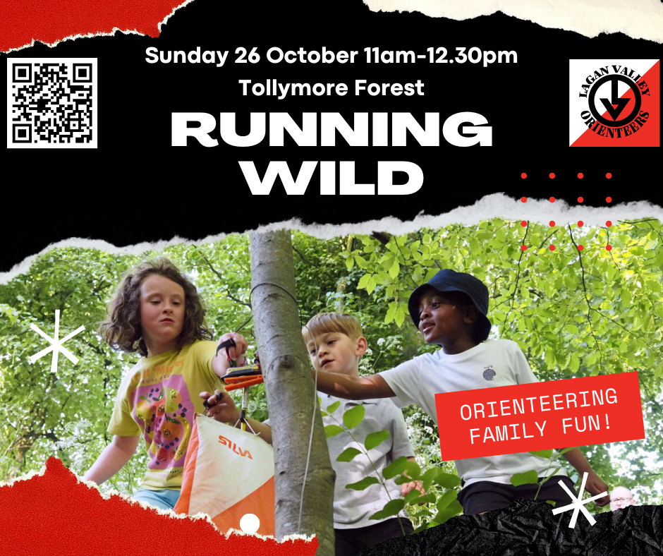 🧭🌲Sign up now to Run Wild in Tollymore Forest
